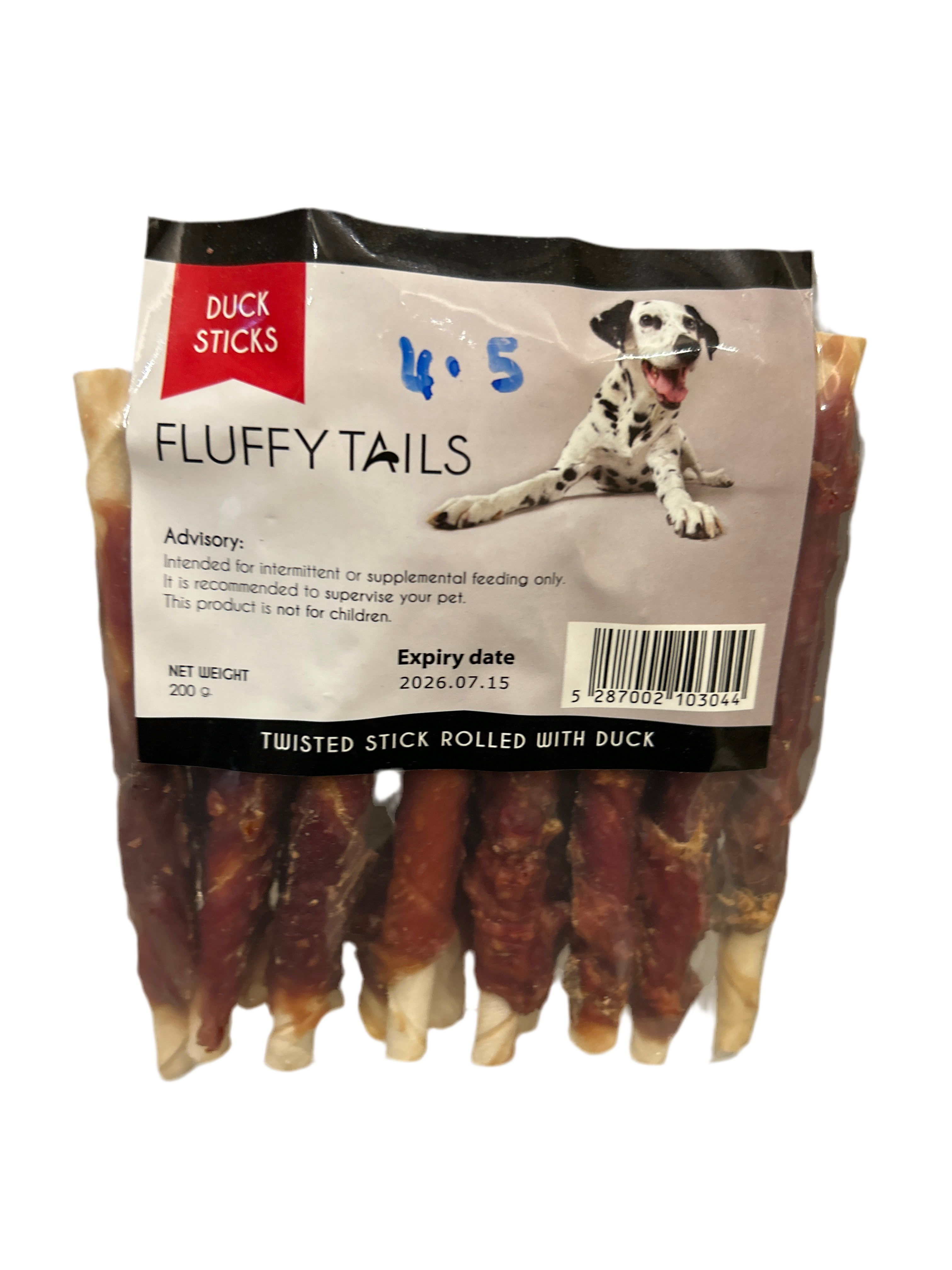 Fluffy Tails Duck Sticks 200g – petsoflebanon